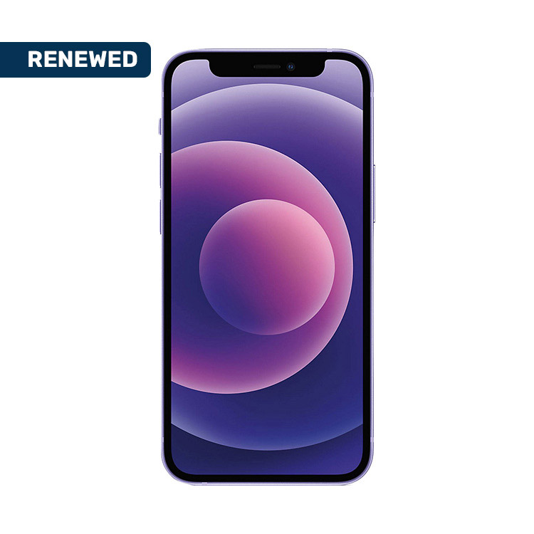 Boost Renewed Apple iPhone 12 64GB Purple | VIP Wireless