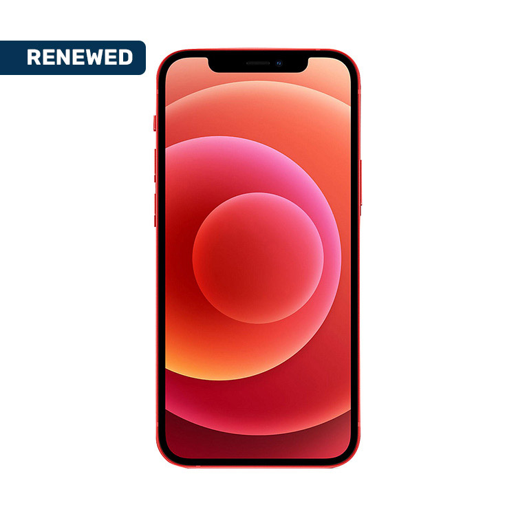 Boost Renewed Apple iPhone 12 64GB Red | VIP Wireless