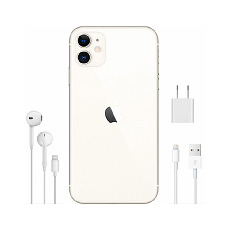 Boost Apple iPhone 11 64GB White No SIM (w-Cable & Charger Head) | VIP ...